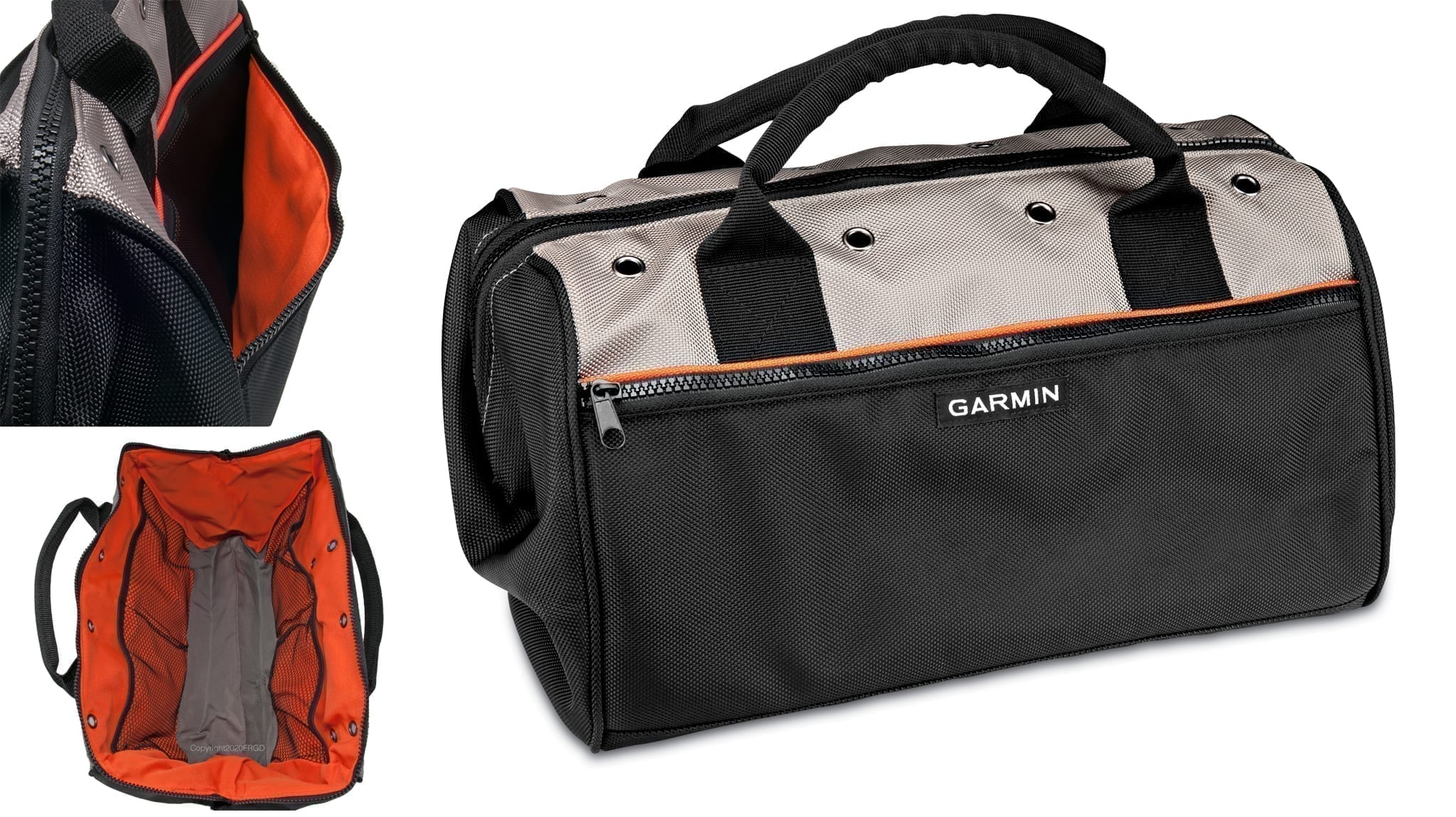 Garmin Field Bag - High Contrast Orange Lining | Front Range Gun Dog